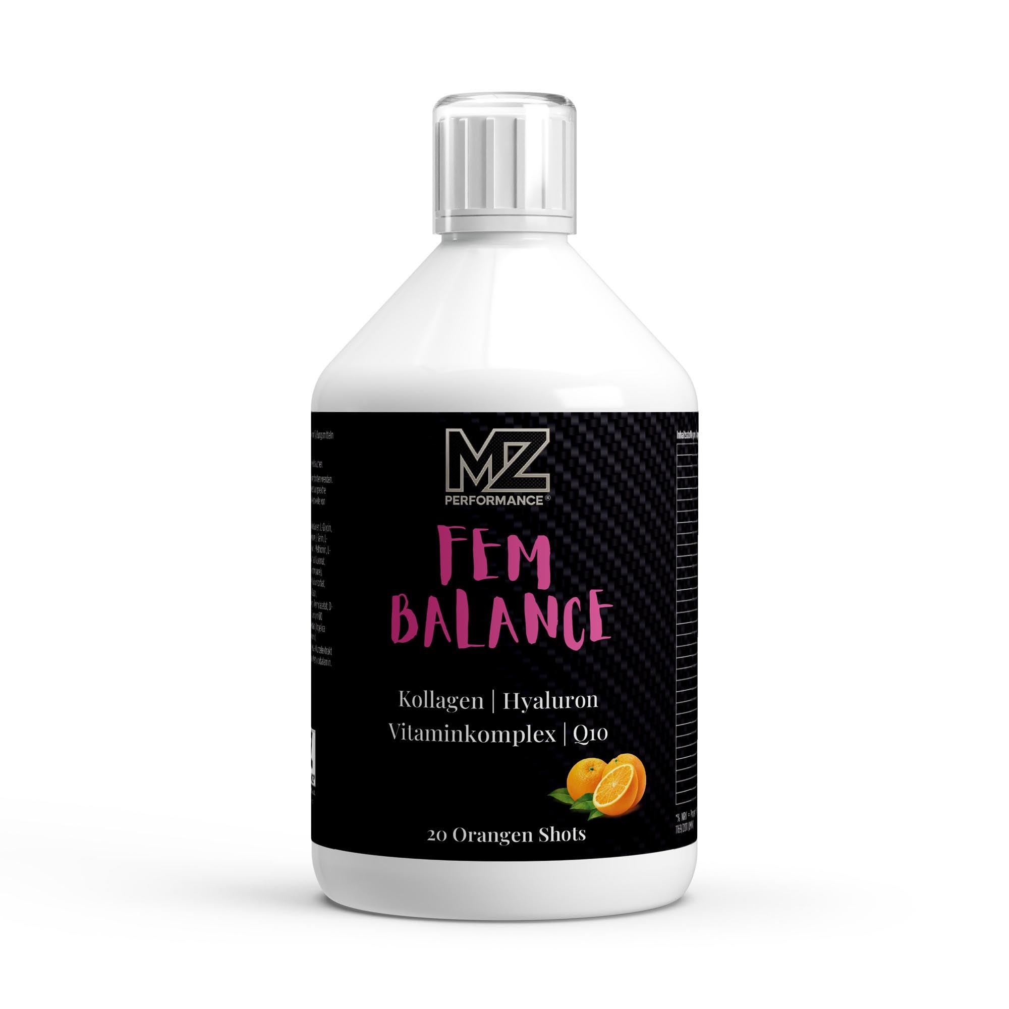 MZ PERFORMANCE® FEM BALANCE Shots - 500ml